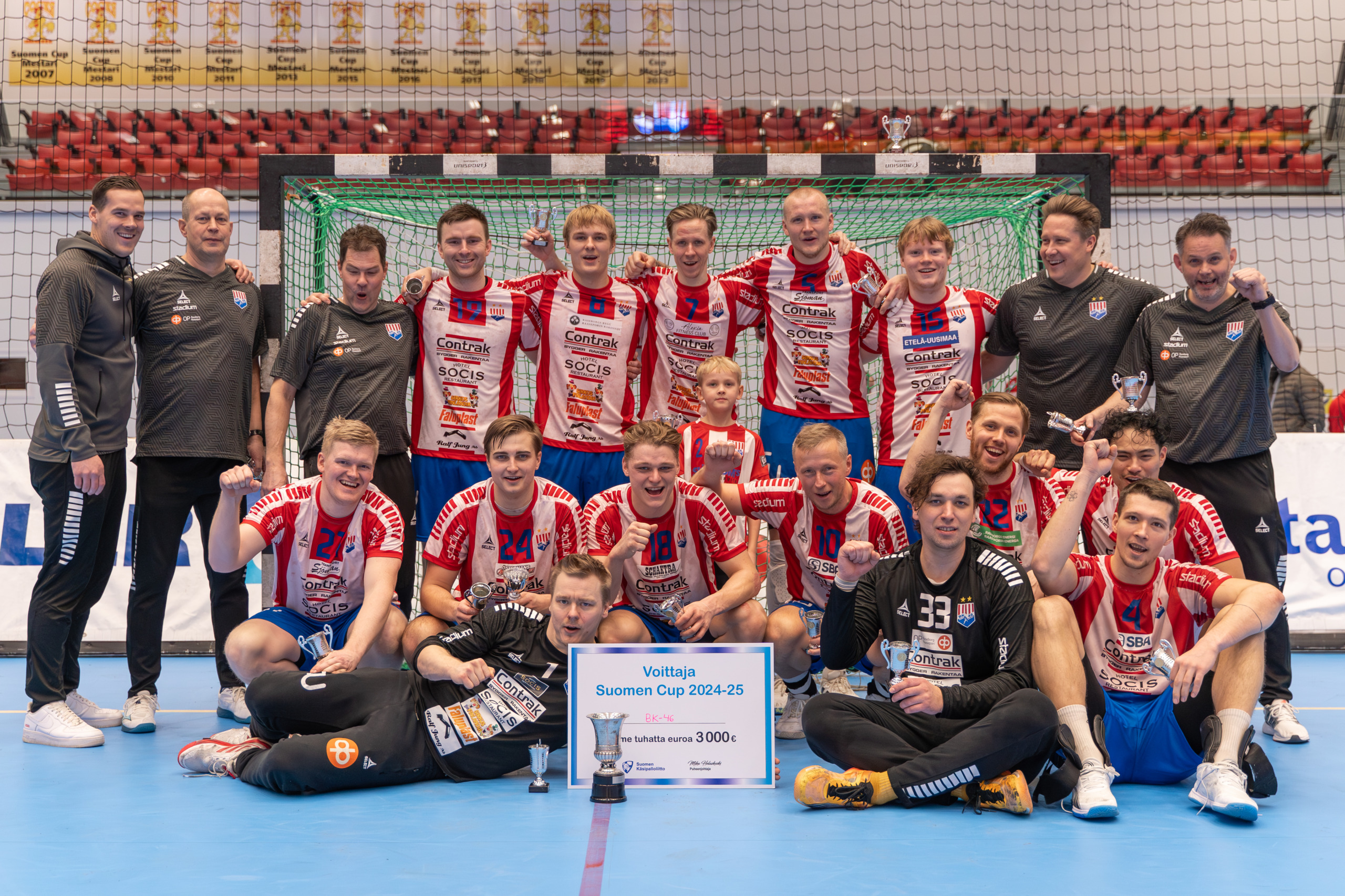 BK-46 jälleen Suomen Cupin mestariksi | Käsipallon miesten Aktialiiga